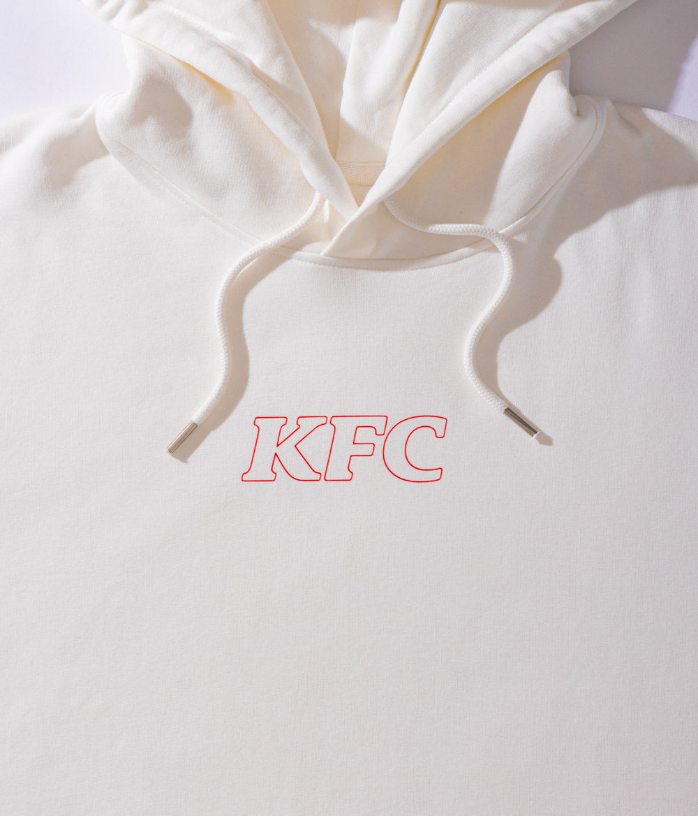 White KFC Logo Hoodie | KFC Merch UK&I – KFC UK&I Shop
